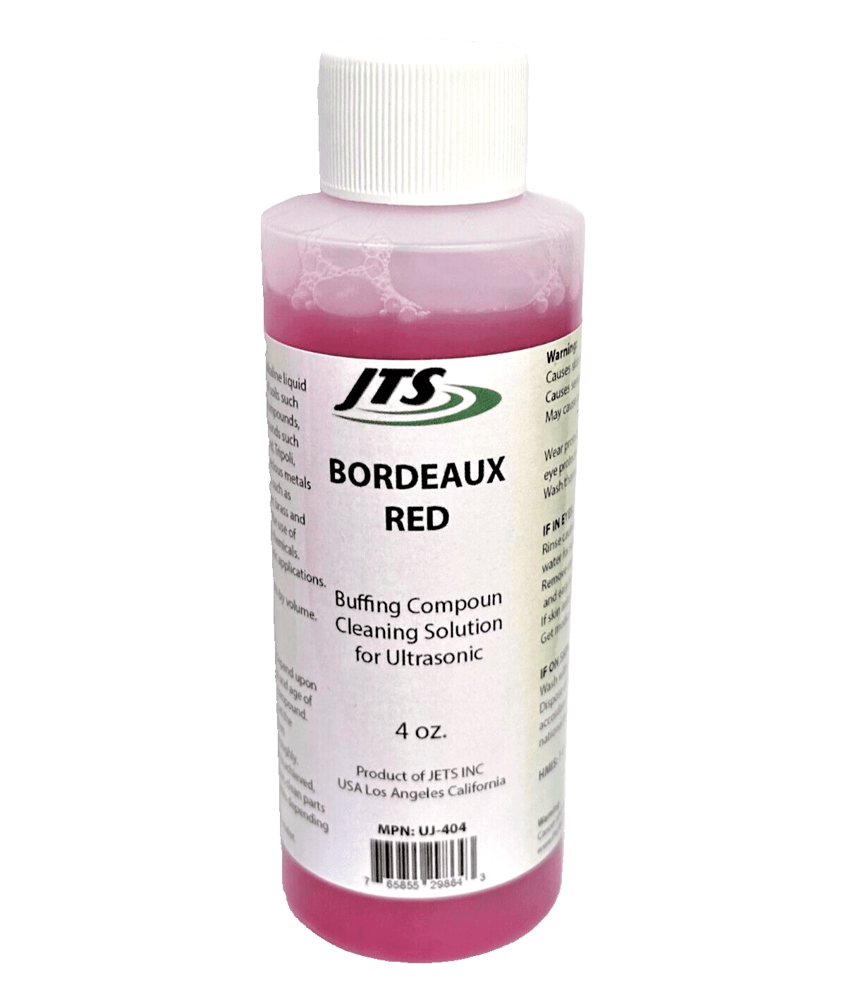 Jewelry Ultrasonic Cleaning Solution Bordeaux Red 4 oz. Buffing ...