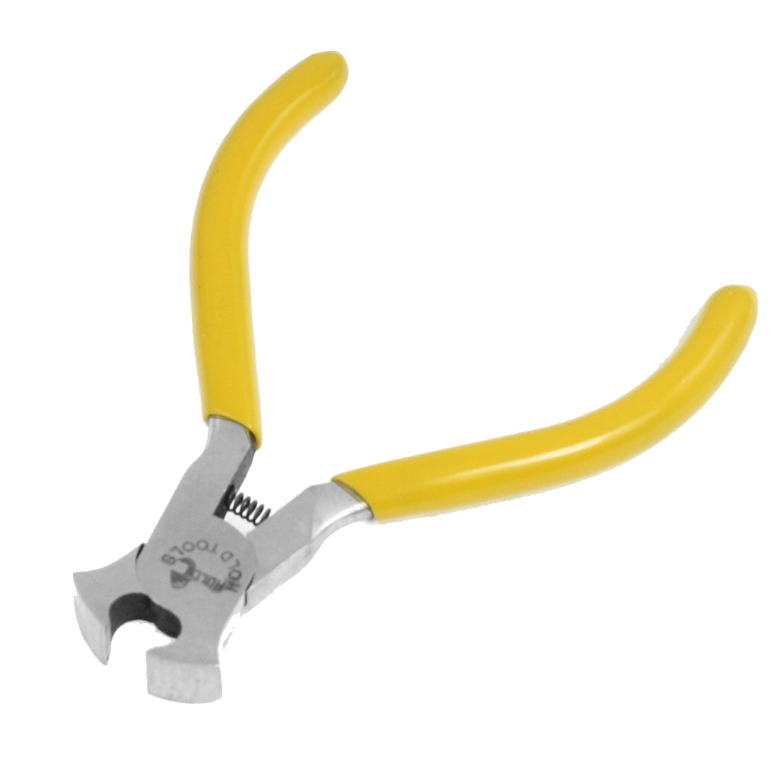 Uxcell Polyvinyl Chloride Yellow Coated Handle Wire Cutter End Cutting ...