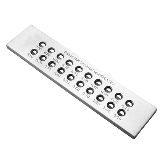 Jewelry Wire Drawing Tool Steel Wire Drawplate Wire Drawing Plate Steel ...