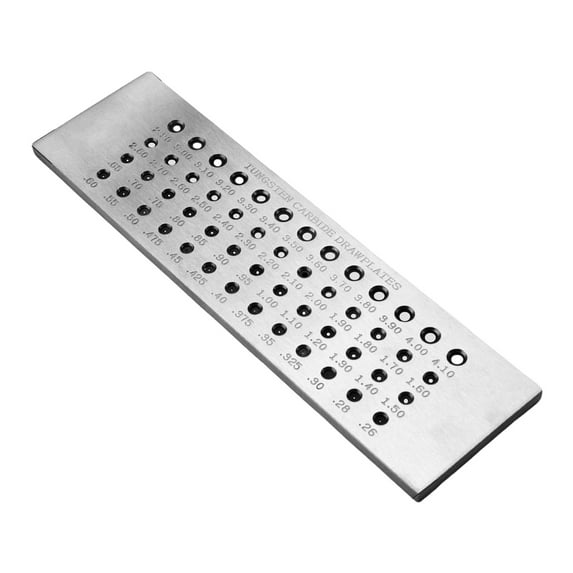 Jewelry Wire Drawing Tool Steel Wire Drawplate Wire Drawing Plate Steel ...