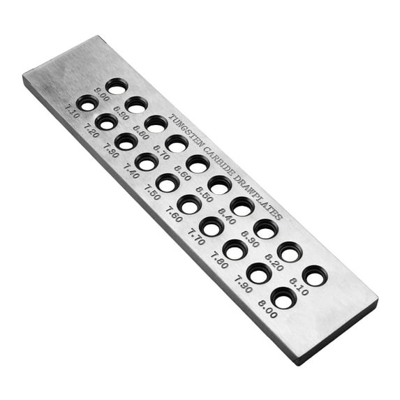 Jewelry Wire Drawing Tool Steel Wire Drawplate Wire Drawing Plate Steel ...