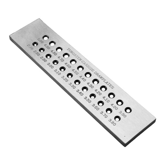 Jewelry Wire Drawing Tool Steel Wire Drawplate Wire Drawing Plate Steel ...