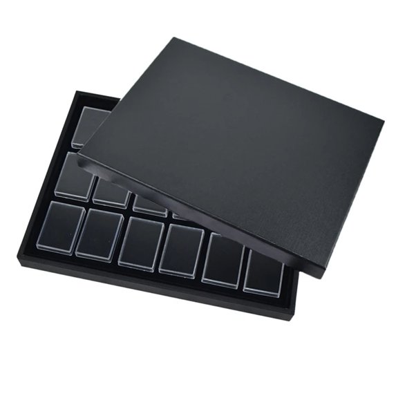 Jewelry and Gemstones Storage Box 18 Compartments Organiser for Beads ...