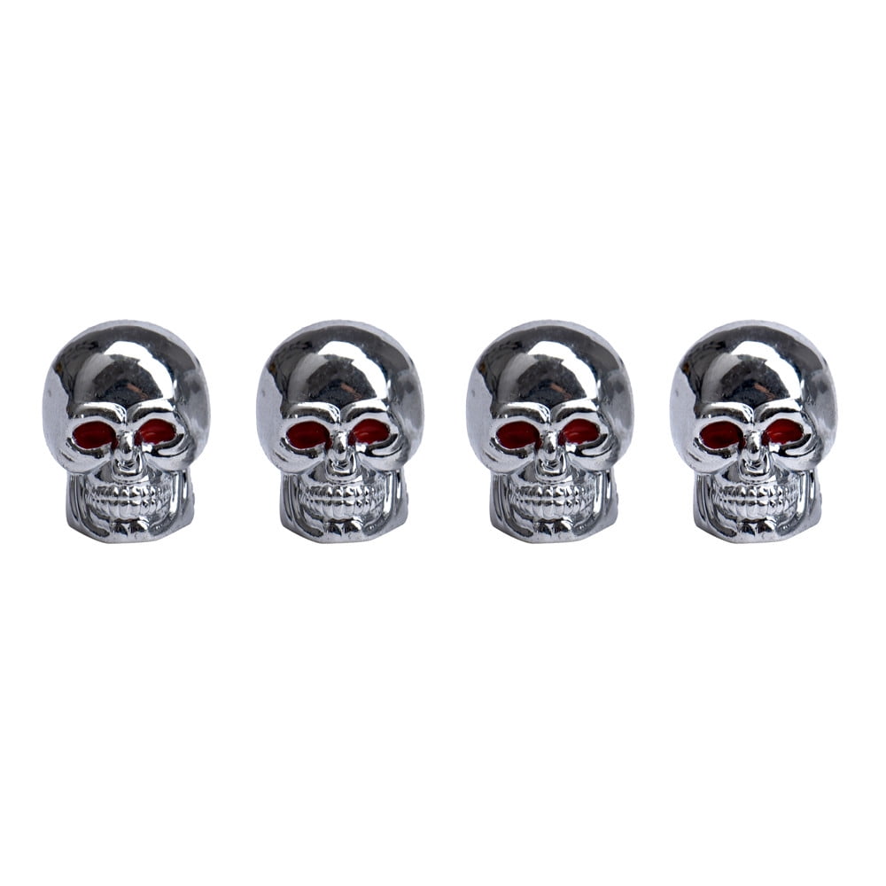 Jewelry for Graduation Prom Night Party Hot Sell Red Eyes Skull Tyre ...