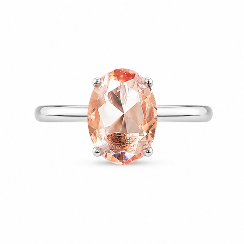 JewelryLoversZone 925 Sterling Silver Sultanite Ring, Oval Cut Lab ...