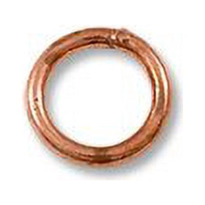 JewelrySupply Copper Jump Ring Closed 6mm (10-Pcs) - Walmart.com