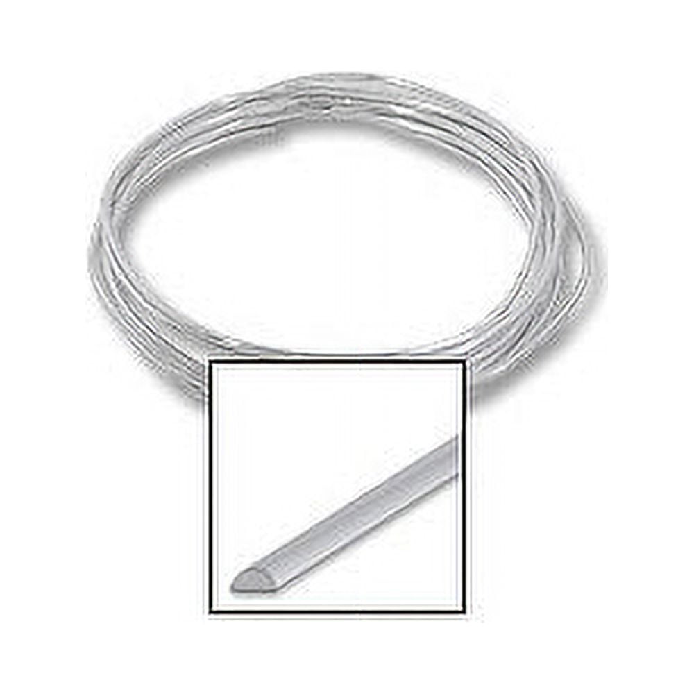 JewelrySupply Half Round Wire 18 Gauge Dead Soft Sterling Silver (Sold ...