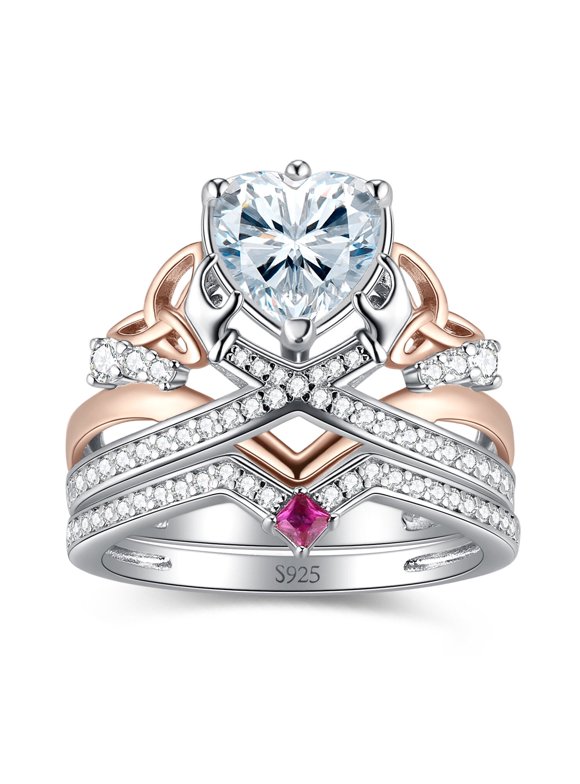 V Shaped Engagement Ring