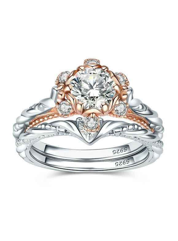 V Shaped Engagement Ring