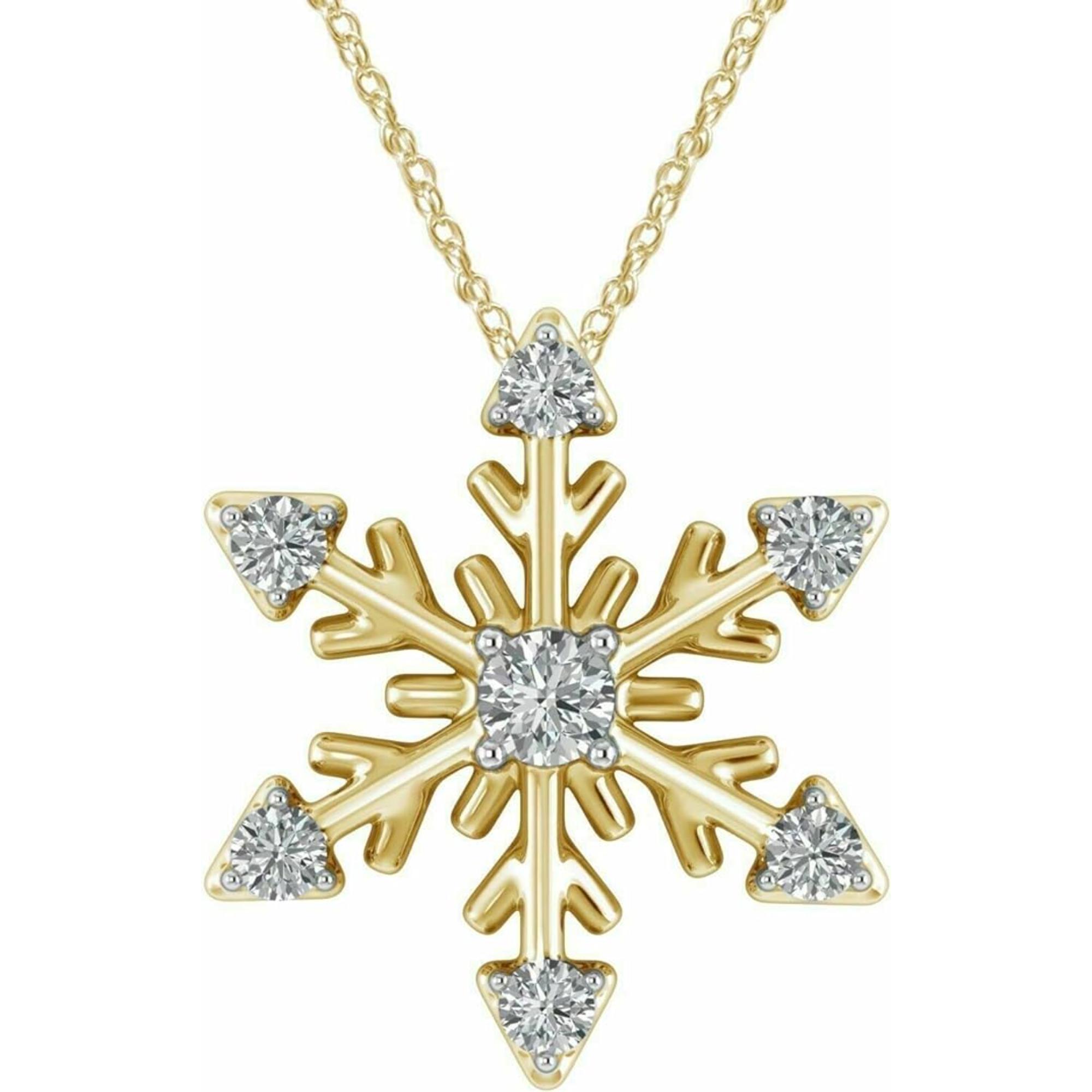 JewelsYard Created Round Cut White Diamond Real 925 Sterling Silver 14K ...