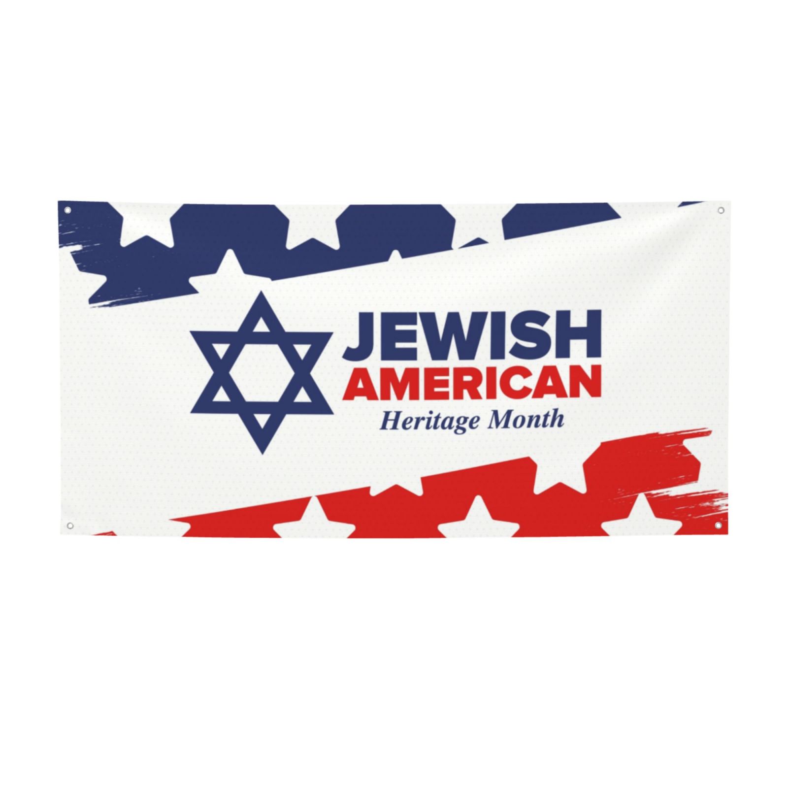 Jewish American Heritage Month Banner Backdrop Porch Sign Small Holiday ...