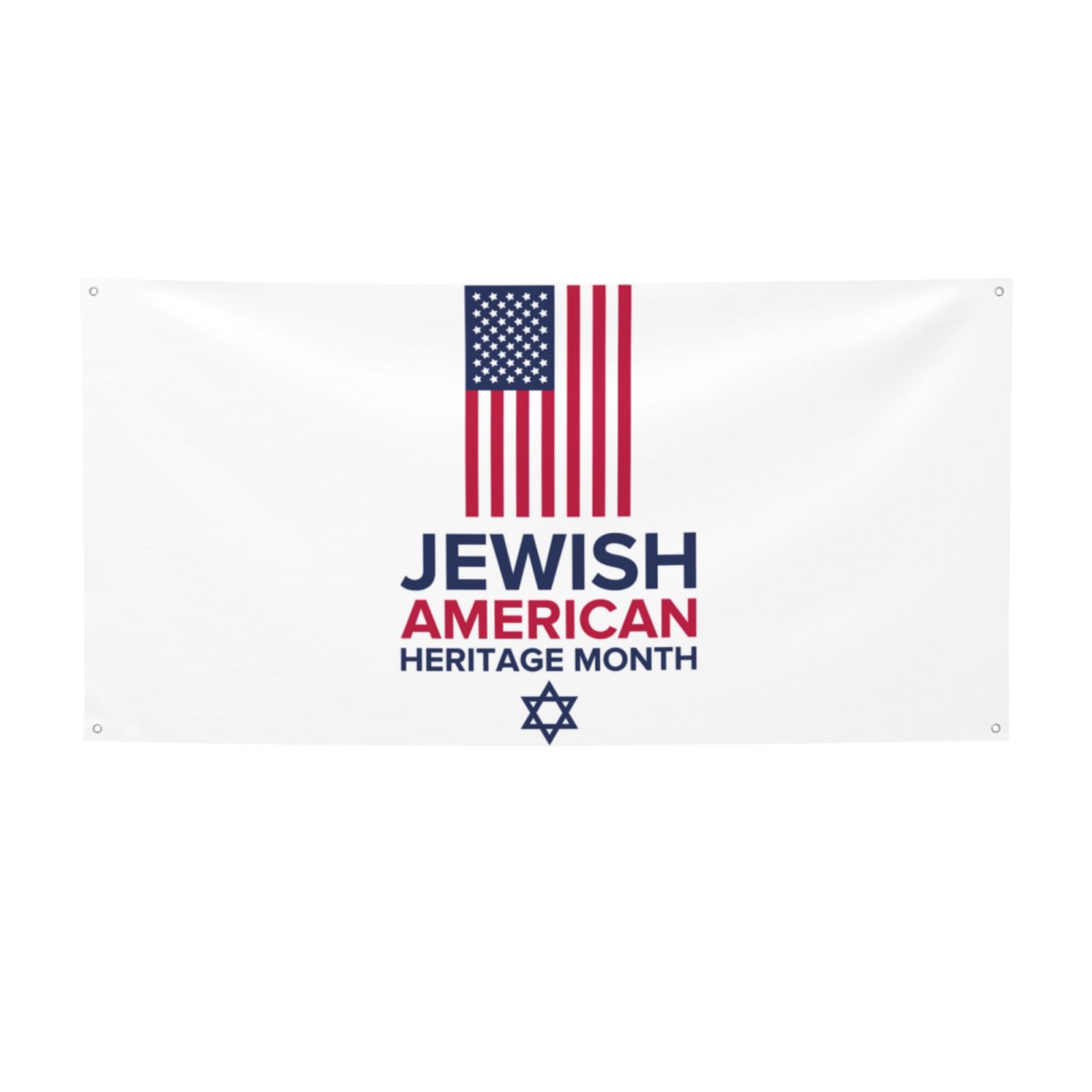 Jewish American Heritage Month Banner Backdrop Porch Sign Small Holiday ...