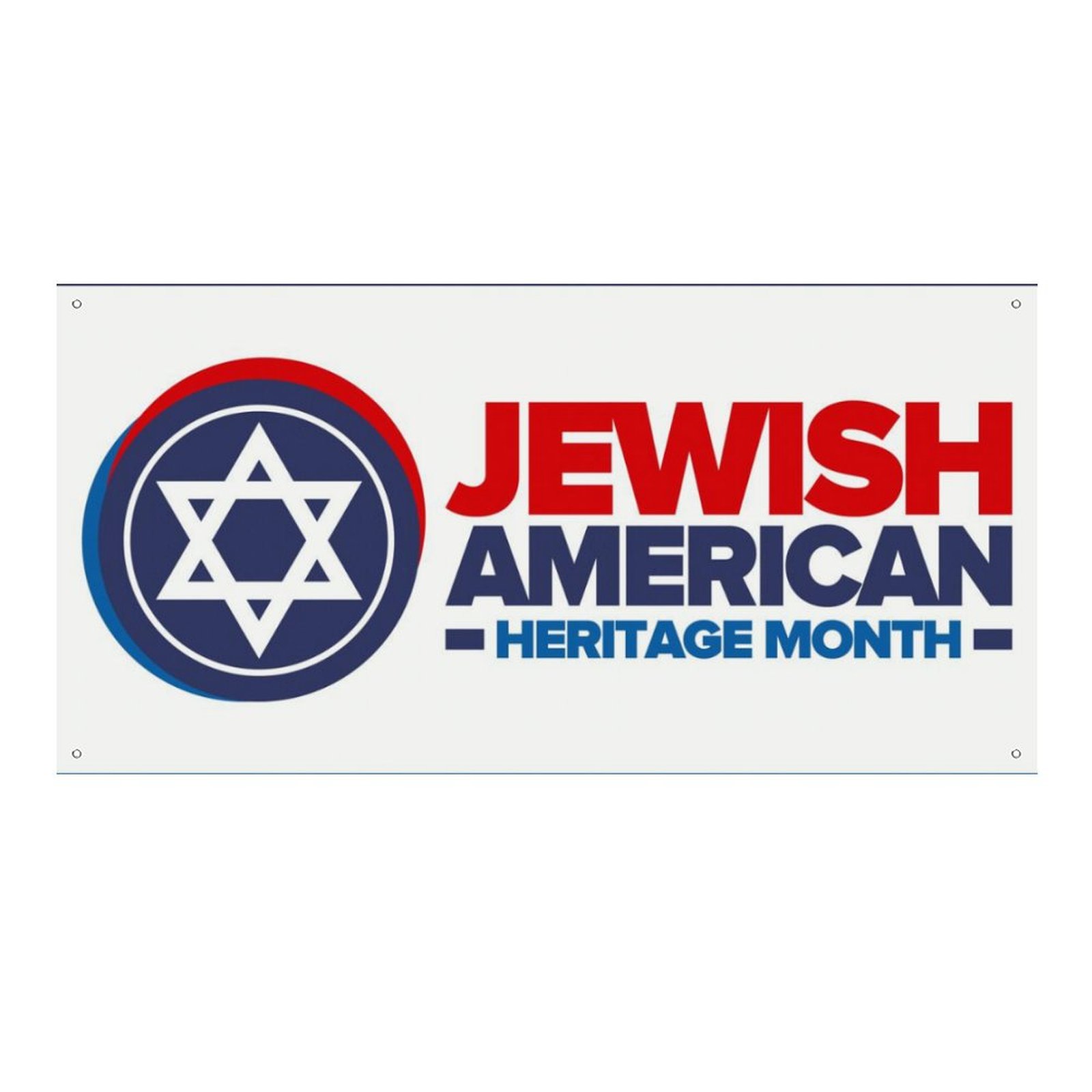 Jewish American Heritage Month Banners Flag Hanging Backdrop Sign Wall ...