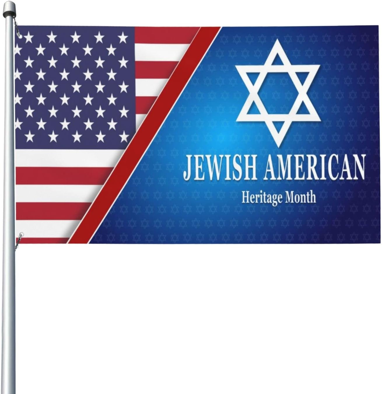 Jewish American Heritage Month Garden Flag Welcome Flag Courtyard Party ...