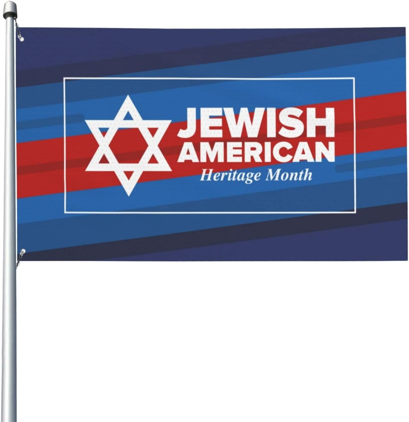 Jewish American Heritage Month Garden Flag Welcome Flag Courtyard Party ...