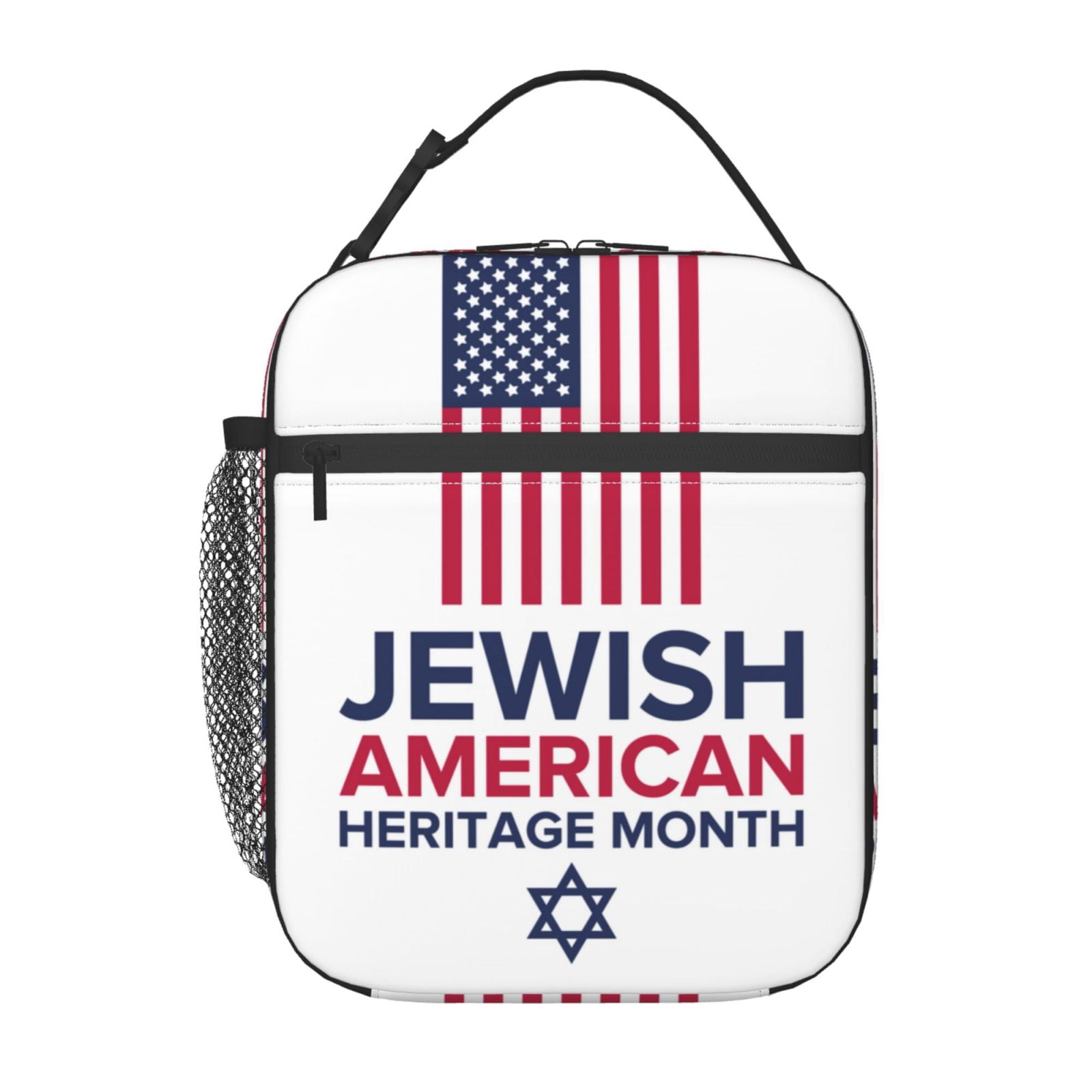 Jewish American Heritage Month Portable Lunch Bag Reusable Insulated ...