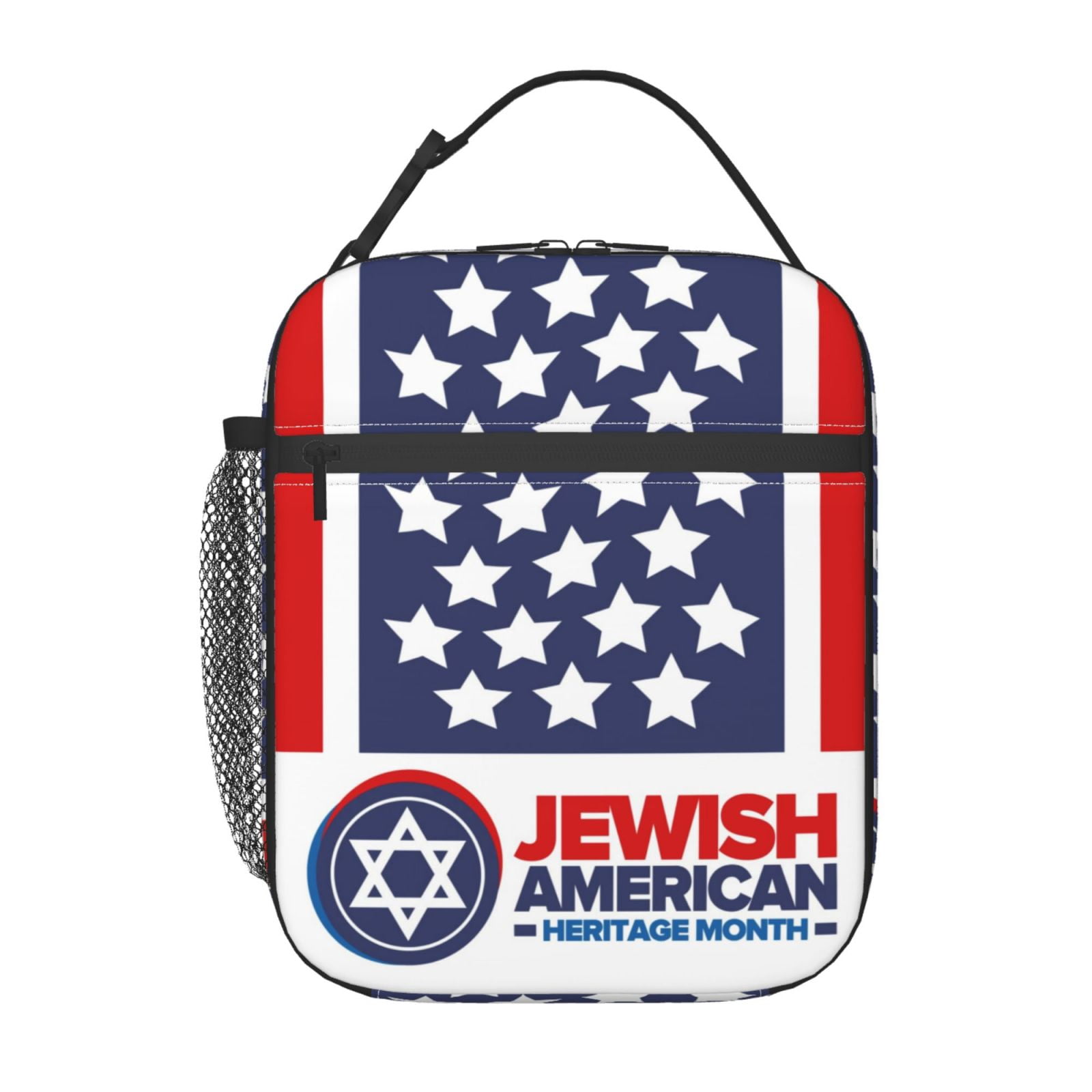 Jewish American Heritage Month Portable Lunch Bag Reusable Insulated ...