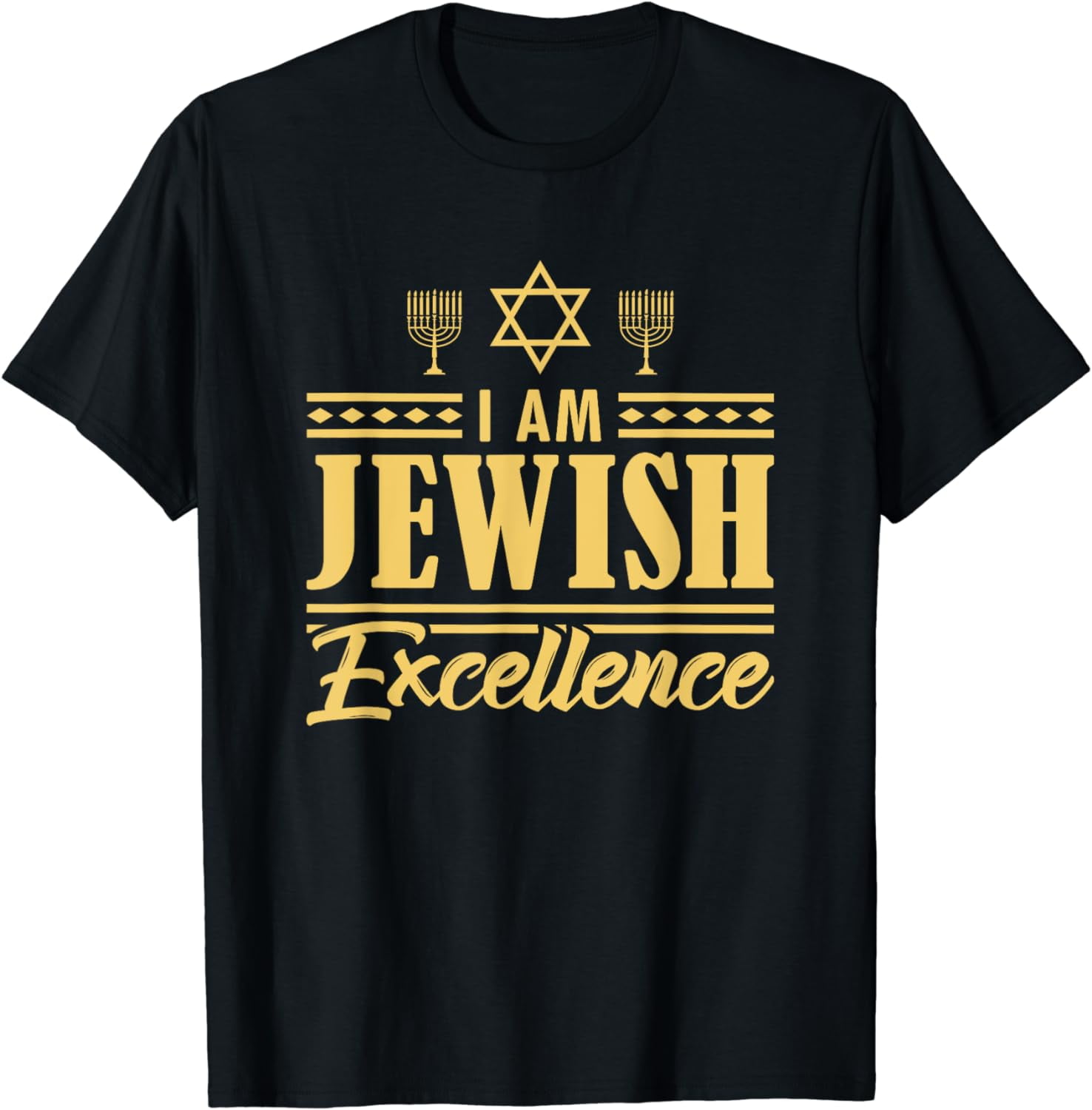 Jewish Excellence Hanukkah Passover Israel Jew Jewish T-Shirt - Walmart.com