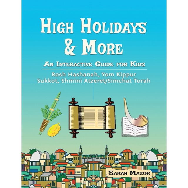 Jewish Holiday Books for Children: High Holidays & More: An Interactive ...