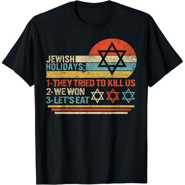 Jewish Holidays Funny Jewish Joke Seder Seder Passover jew T-Shirt ...