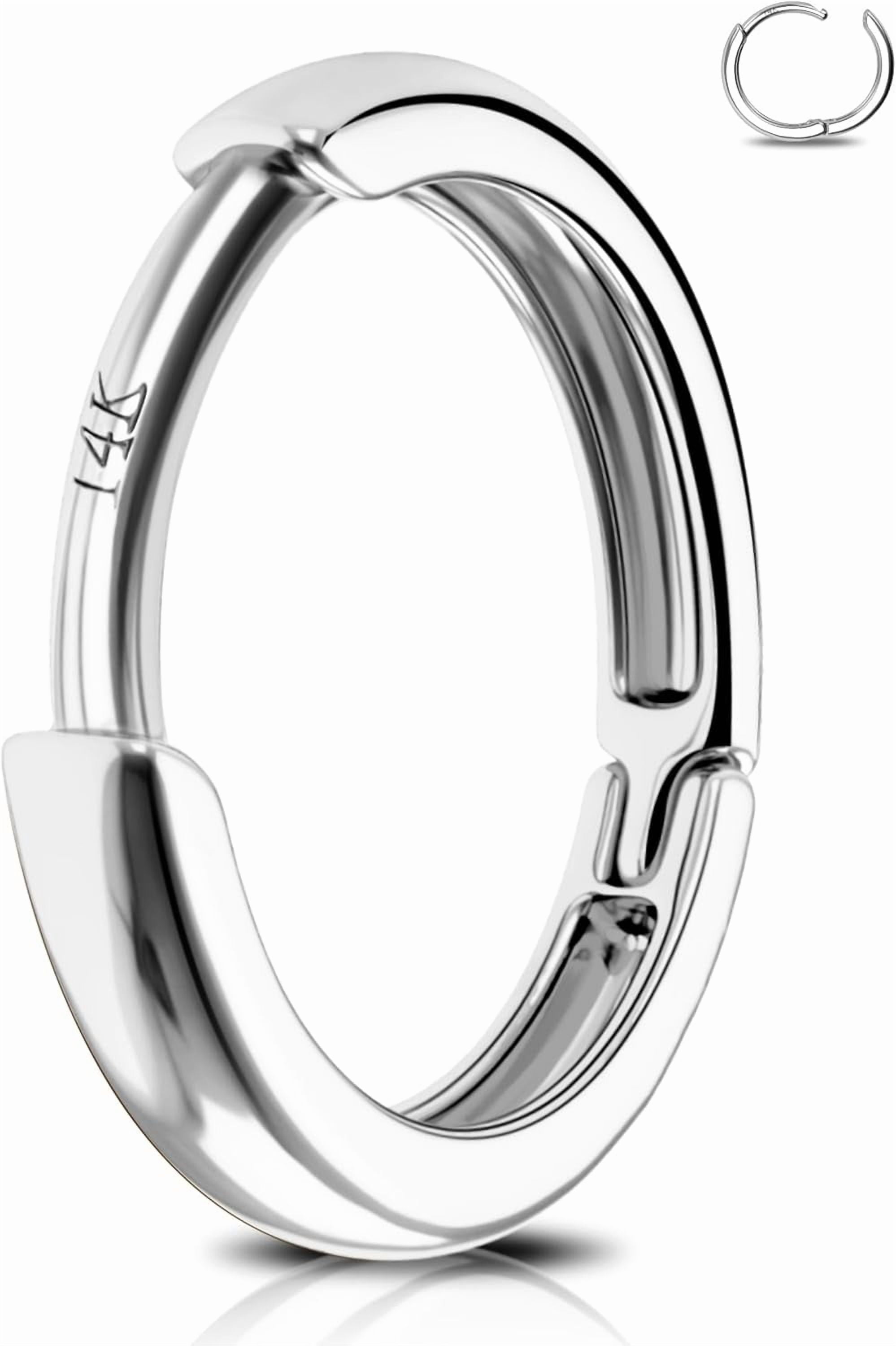 Jewseen 14K Gold Tiny Hoop Earrings Huggie Hoop Earrings 20G Small ...