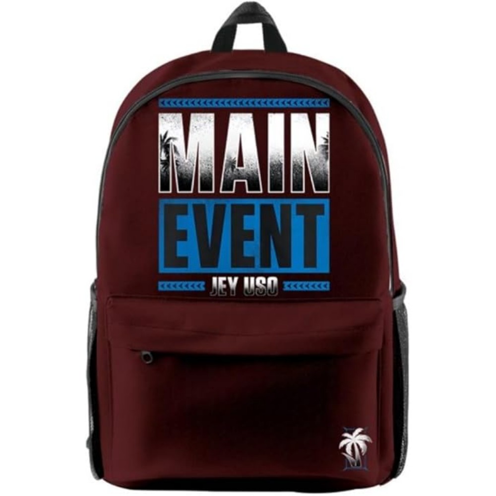 Jey USO Main Event Backpack 3D Printed Cool Casual Daypack Women Men ...