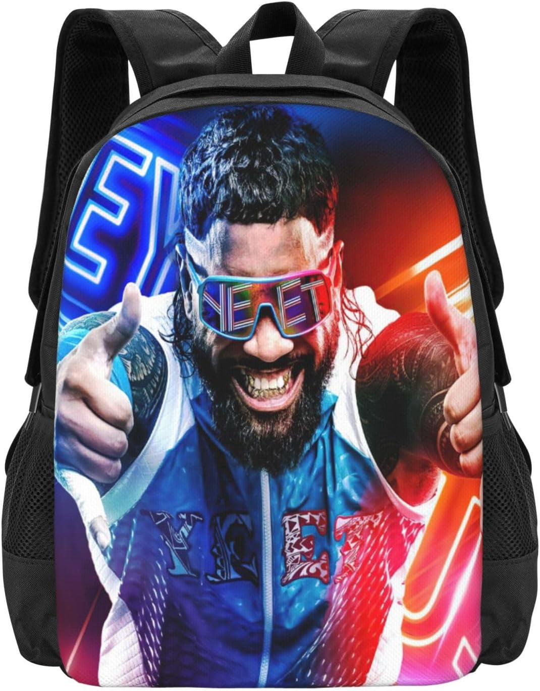 Jey USO Wrestler Unisex Backpack for Indoor Classic Work Backpack ...