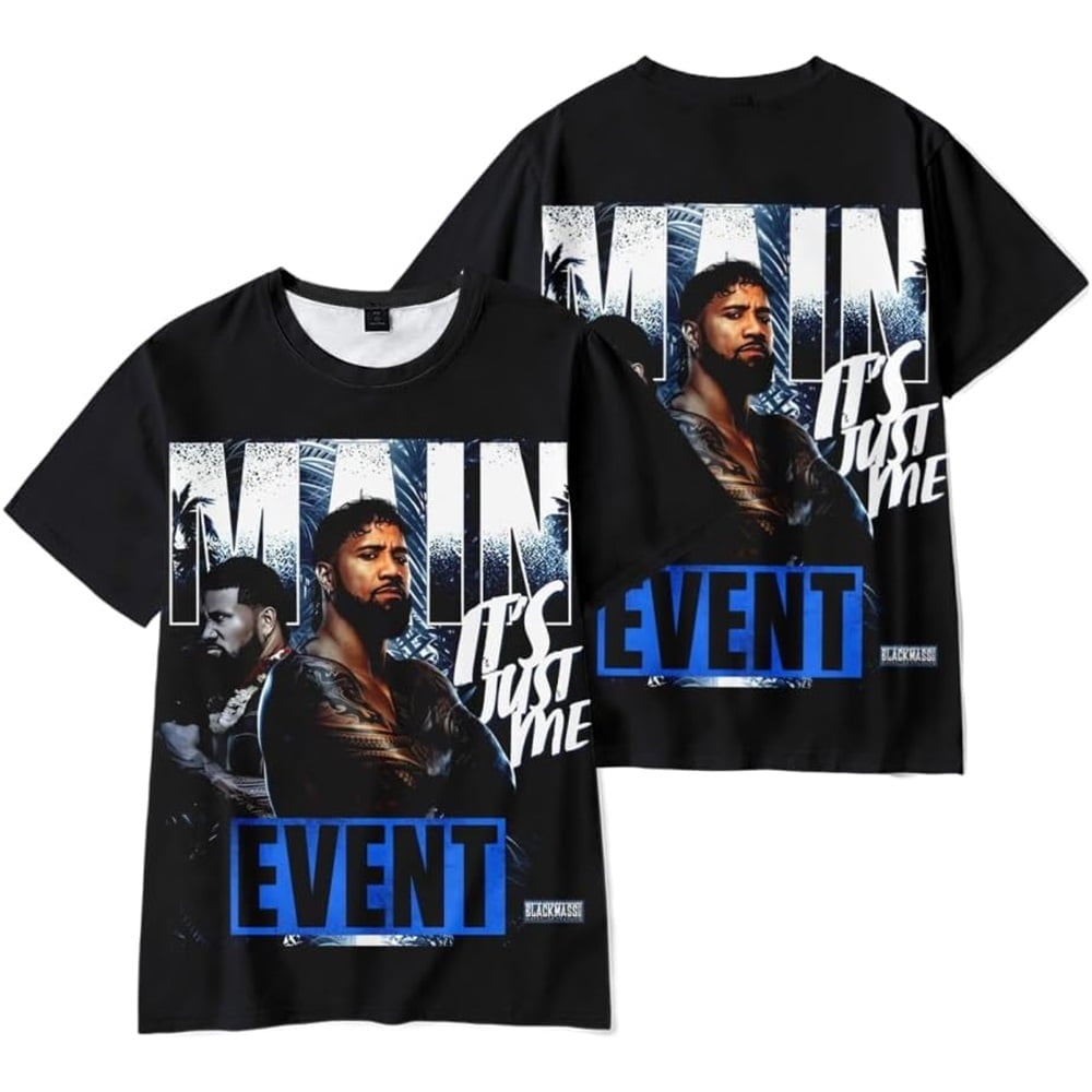 Jey USO Yeet Merch 3D Print Streetwear Unisex Summer Short Sleeve T ...