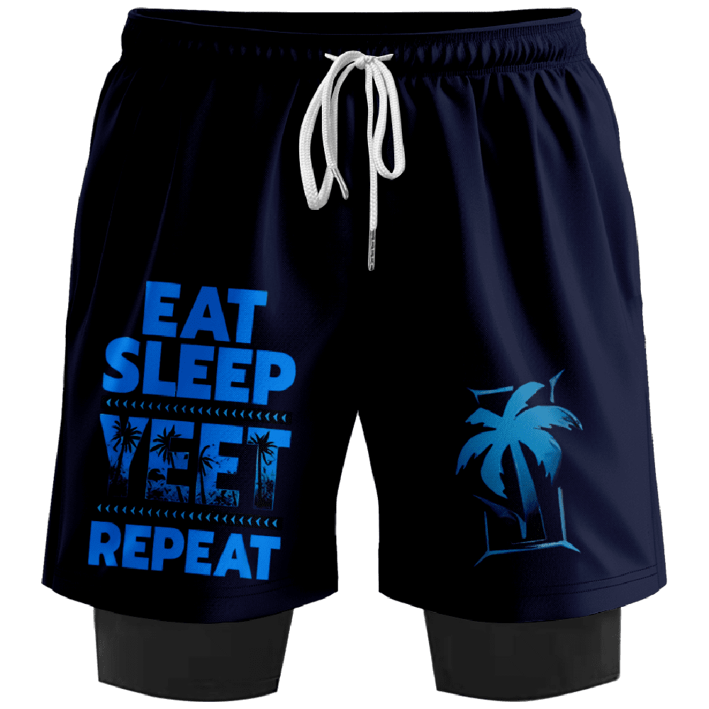 Jey Uso Eat Sleep Yeet Repeat Sweatshorts Women Men Casual Short ...