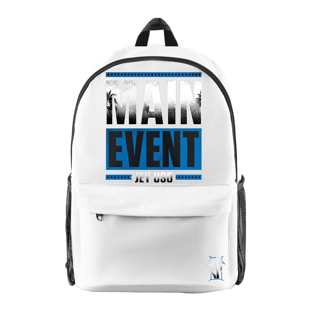 Jey Uso Main Event Backpack Women Men Rucksack Unisex Travel Bag ...