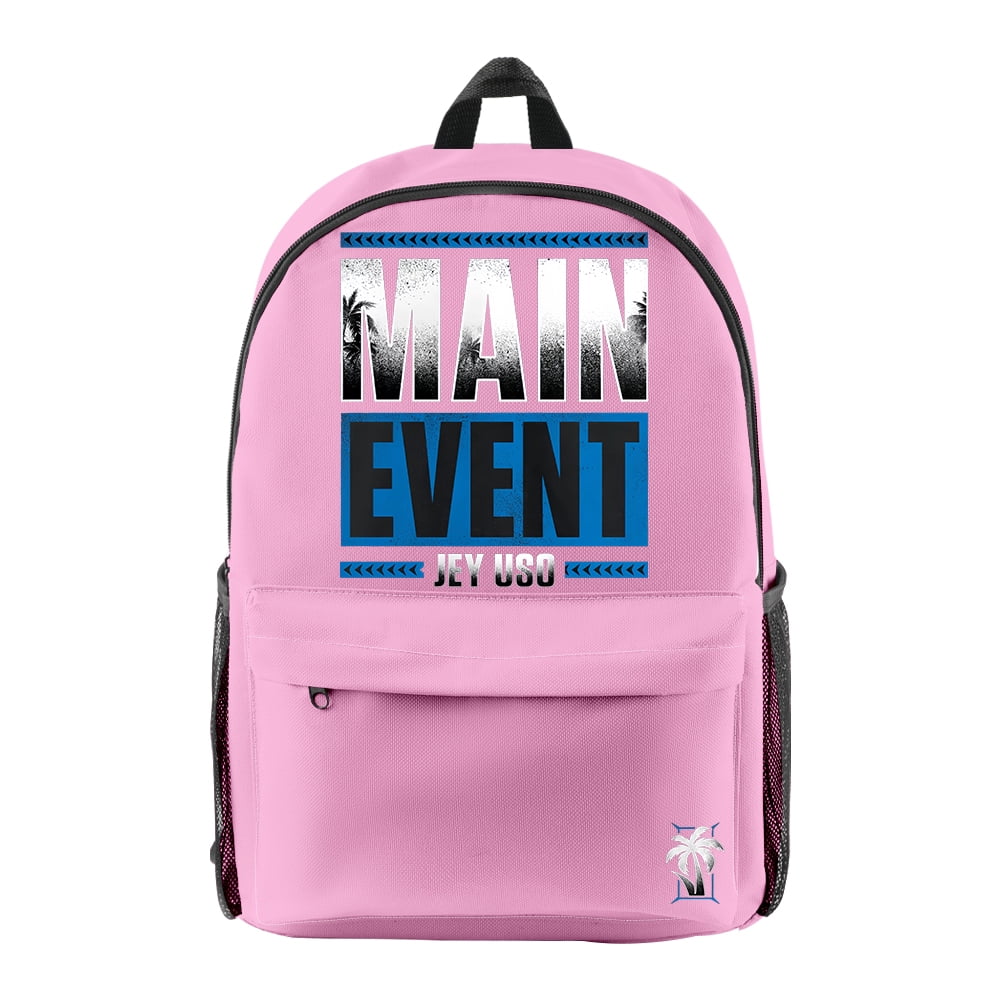 Jey Uso Main Event Backpack Women Men Rucksack Unisex Travel Bag ...