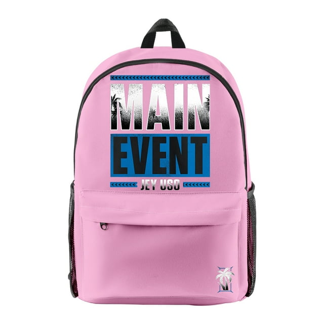 Jey Uso Main Event Backpack Women Men Rucksack Unisex Travel Bag ...
