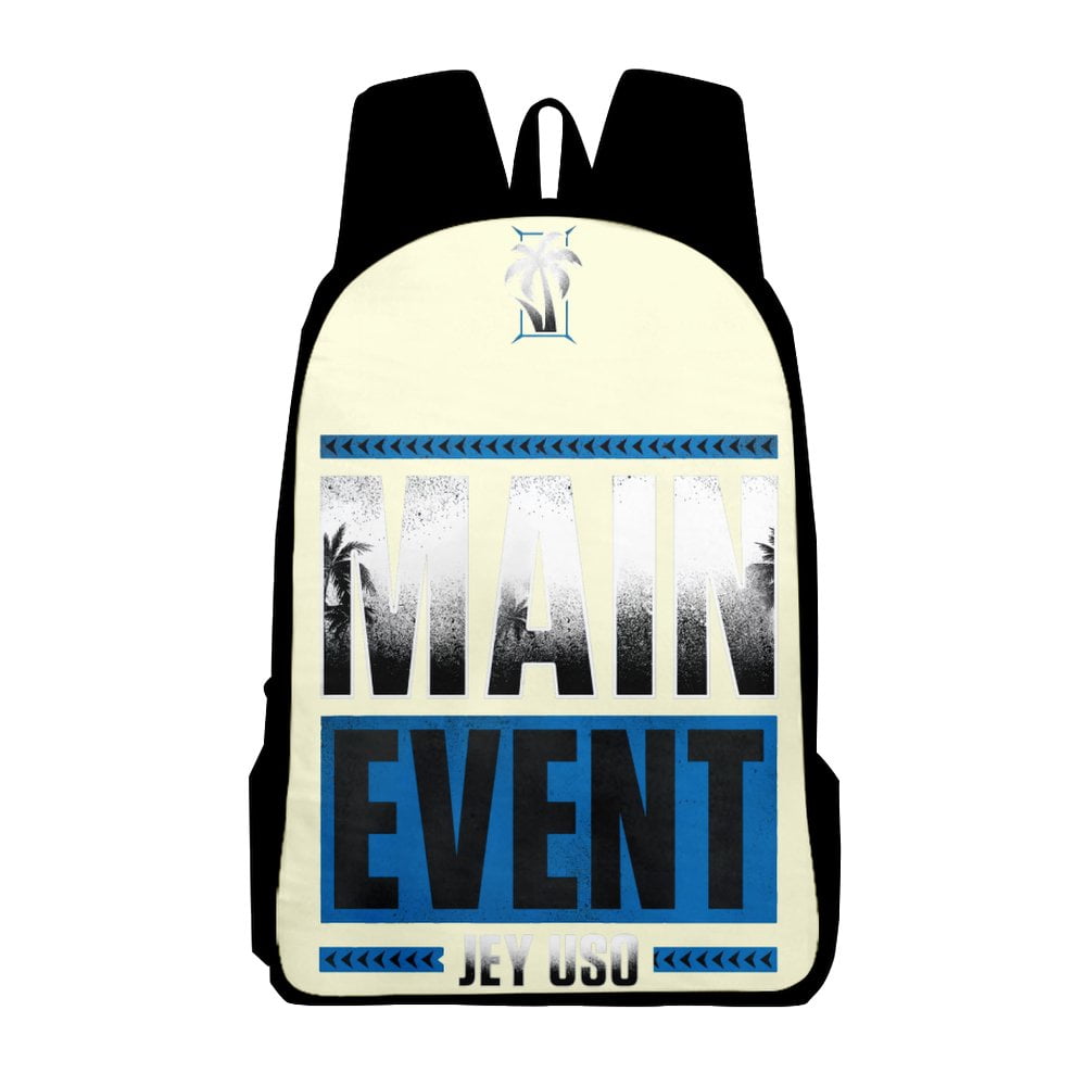 Jey Uso Main Event Merch Notebook Backpacks Bags Men Women Oxford ...