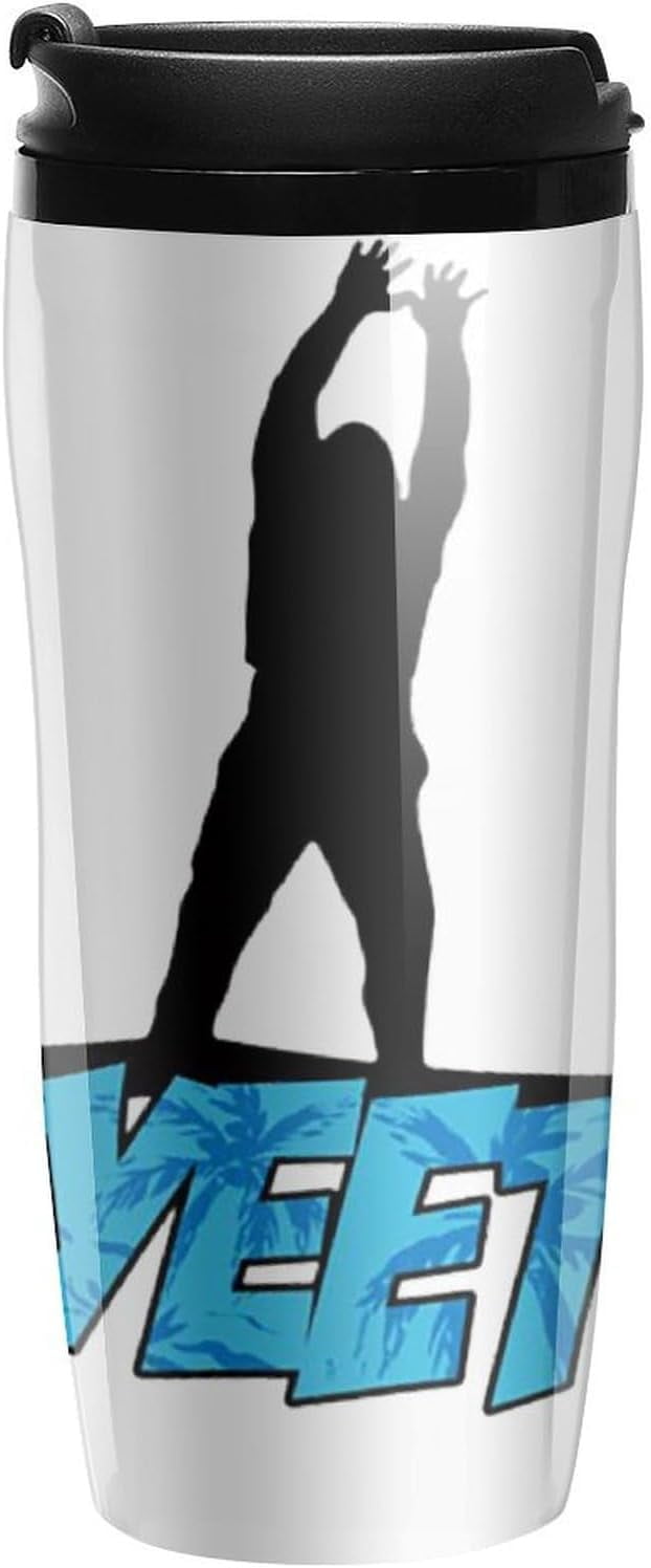 Jey Uso Merch Coffee Mug With Lids Thermos Plastic Travel Cup Reusable ...