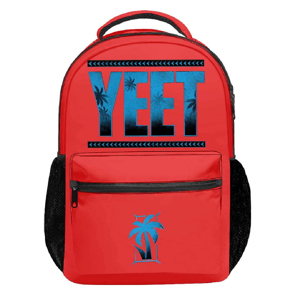 Jey Uso Yeet Backpack Casual Packsack Women Men Outdoor Rucksack Unisex ...