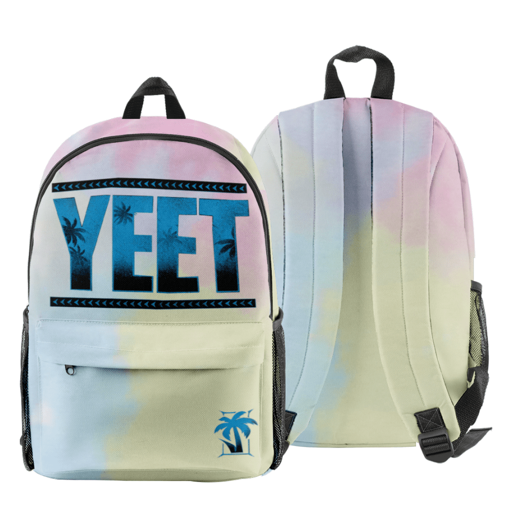 Jey Uso Yeet Backpack Printed Multi purpose Zipper Bag Multi functional ...
