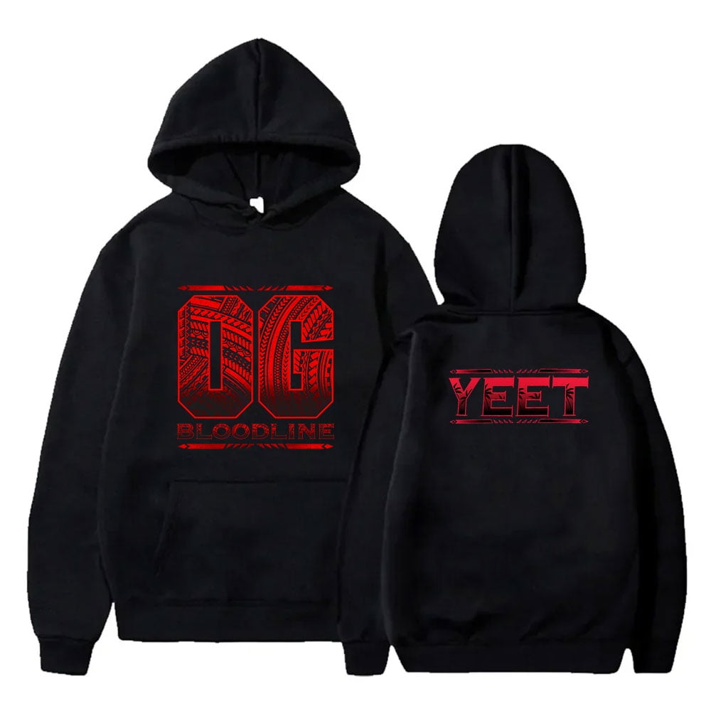 Jey Uso Yeet Bloodline Hoodies Cosplay Women Men Fashion Streetwear ...