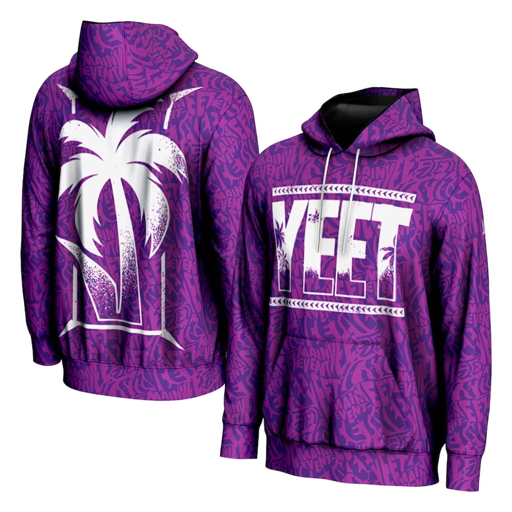 Jey Uso Yeet Camo Hoodie Long Sleeve Streetwear Women Men Hooded ...