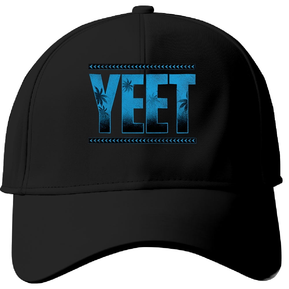 Jey Uso Yeet Caps Fashionable curved brim baseball cap Sun Hats Black ...