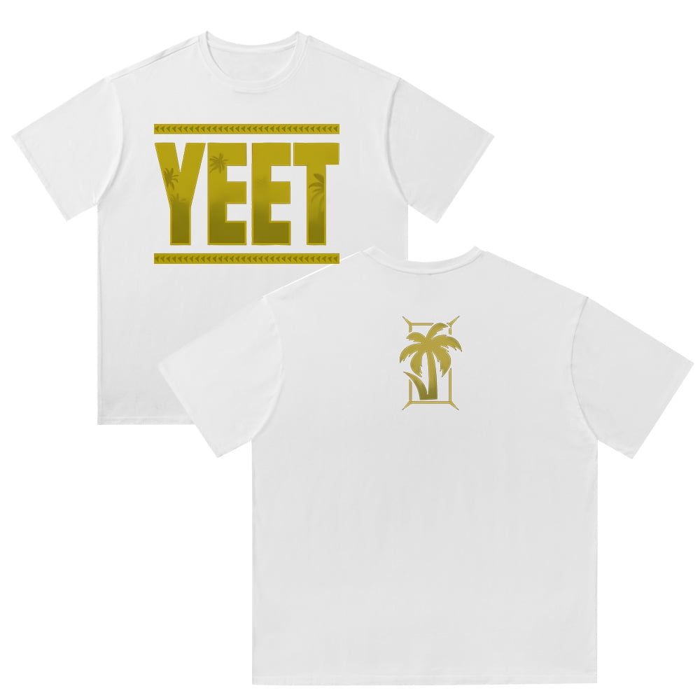 Jey Uso Yeet Cotton T-shirt Hip Hop Short Sleeved Men Women Streetwear ...