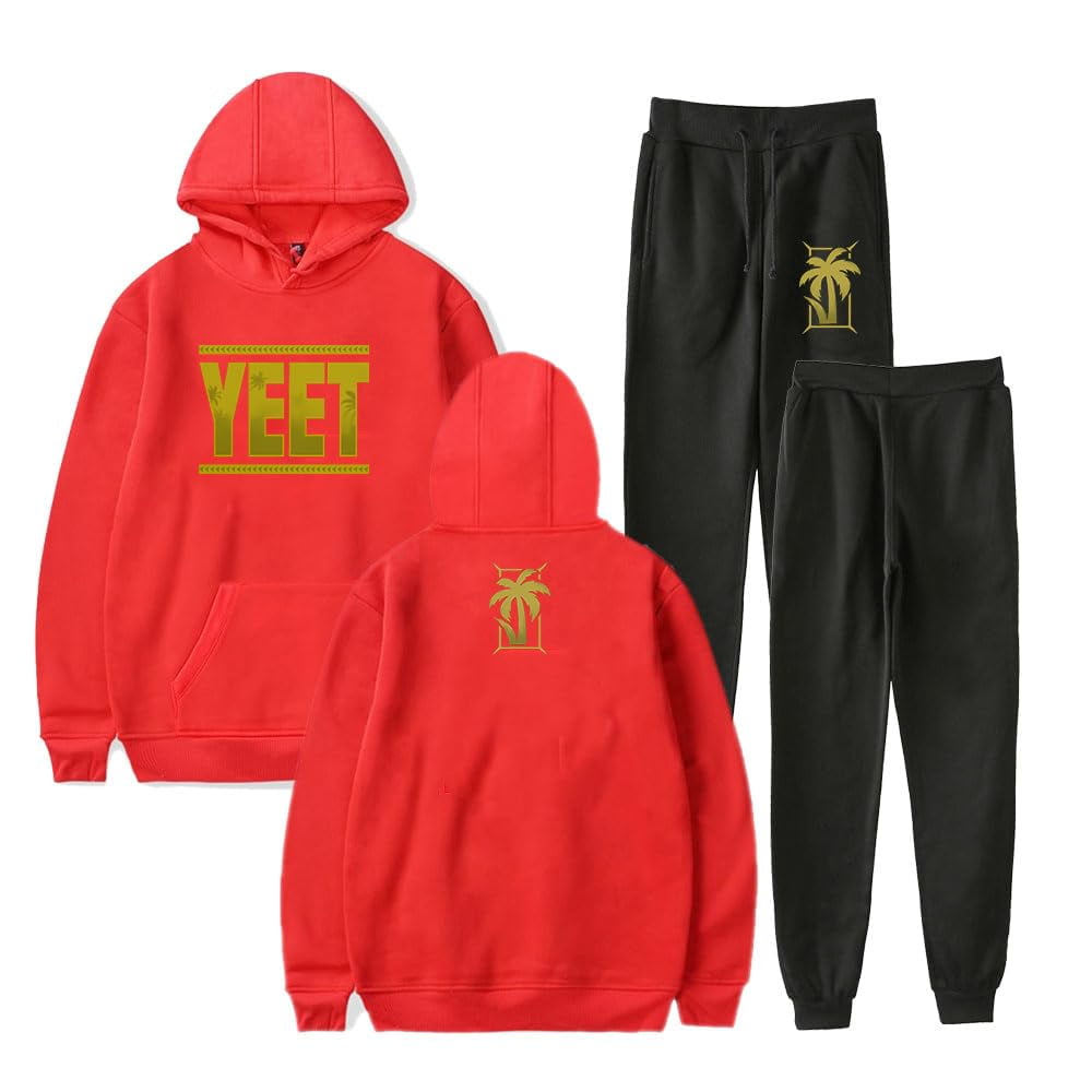 Jey Uso Yeet Hoodies Jogger Pants Unisex 2 Piece Sets Casual ...