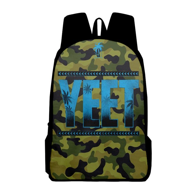 Jey Uso Yeet Merch Backpack Casual Daypack Women Men Rucksack Unisex ...
