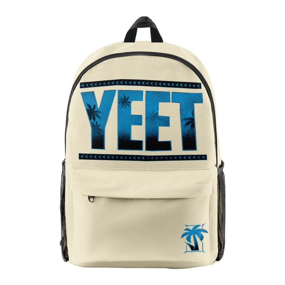 Jey Uso Yeet Merch Backpack Men Women Casual Rucksack Daypack Zip Pack ...
