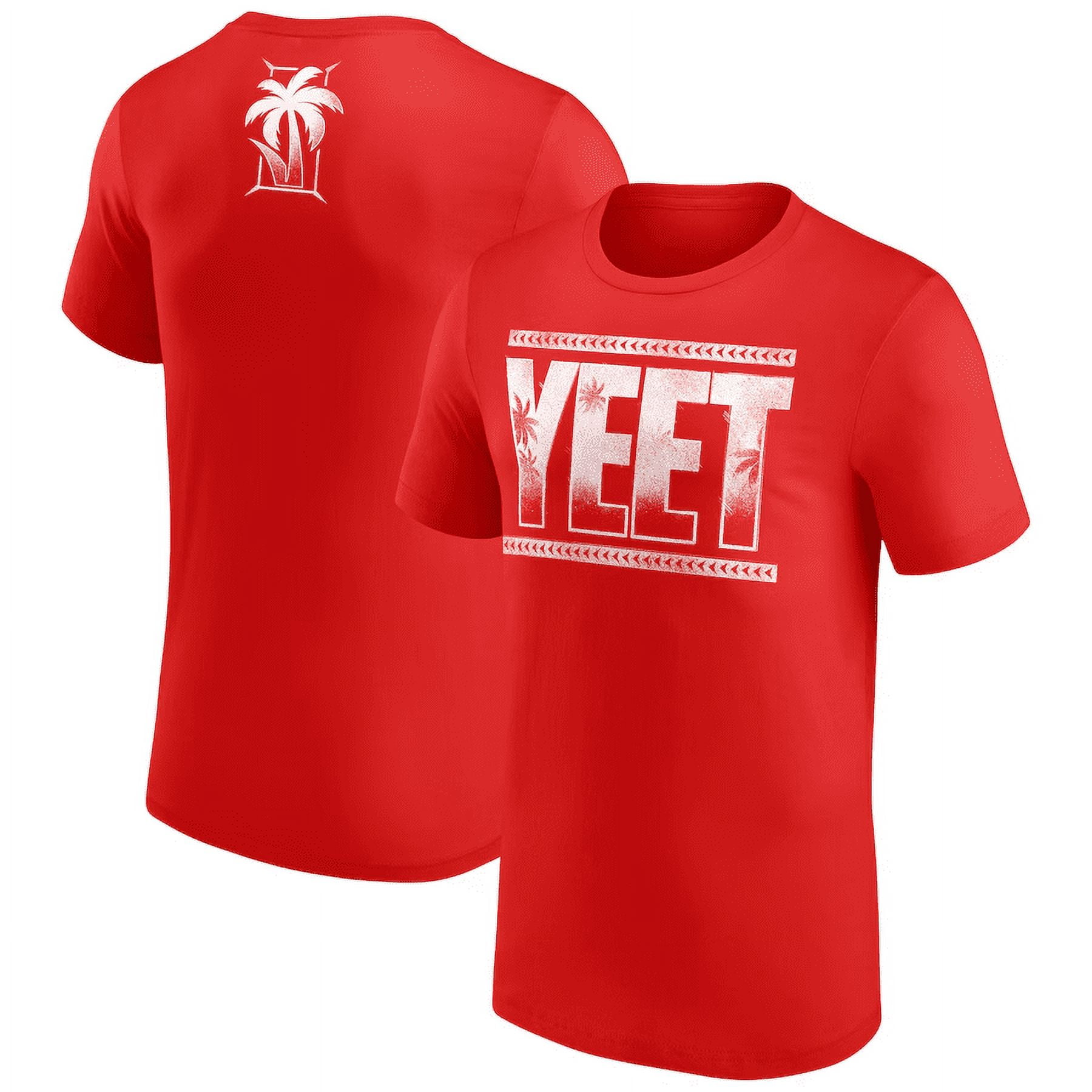Jey Uso Yeet Merch T-shirt Men Women Short Sleeve Tee Unisex Harajuku ...