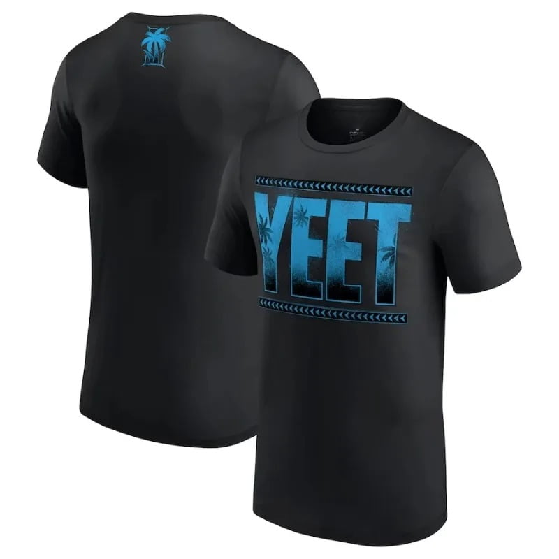 Jey Uso Yeet Merch T-shirt Men Women Short Sleeve Tee Unisex Harajuku ...