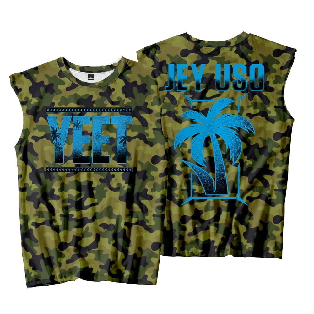 Jey Uso Yeet Merch Unisex Sleeveless Athletic Tank Top - Trendy Outdoor ...