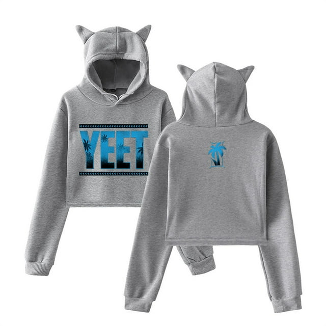Jey Uso Yeet Short Hoodies Unique Pullover Womens Clothing Fashion Cat ...