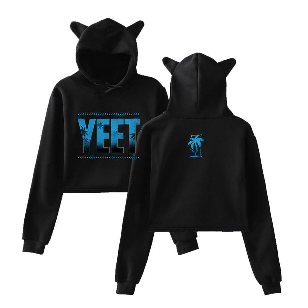 Jey Uso Yeet Short Hoodies Unique Pullover Womens Clothing Fashion Cat ...