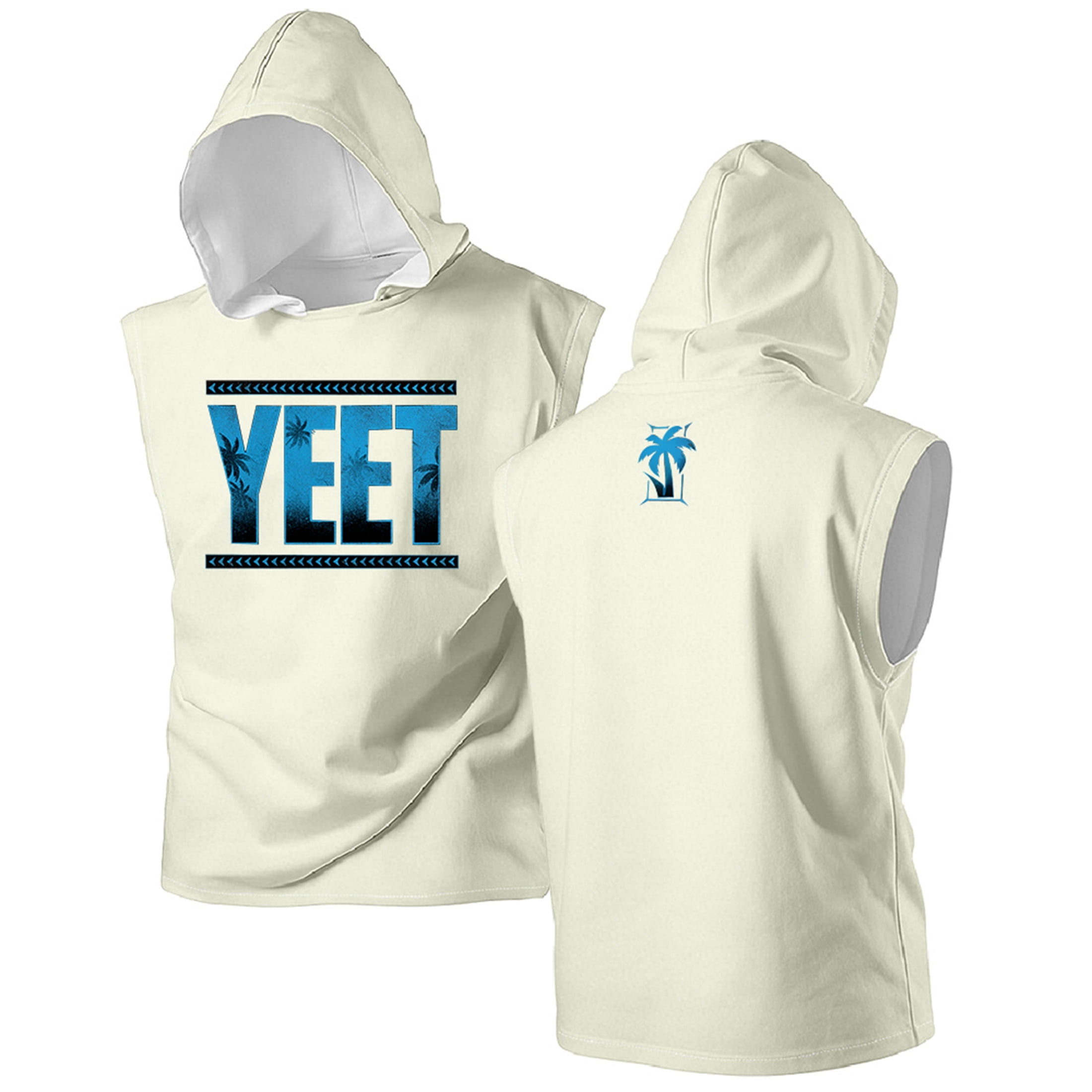 Jey Uso Yeet Sleeveless Hoodie Women Men Hooded Tank Tops Outdoor Sport ...