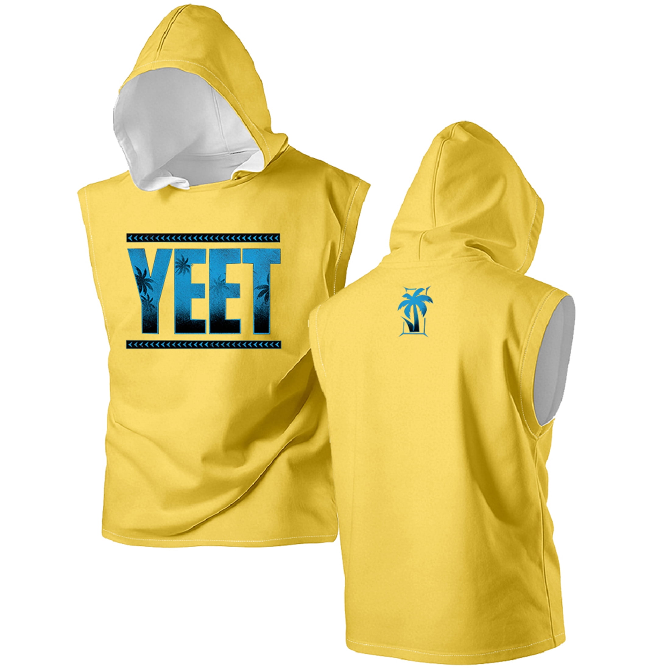 Jey Uso Yeet Sleeveless Hoodie Women Men Hooded Tank Tops Outdoor Sport ...